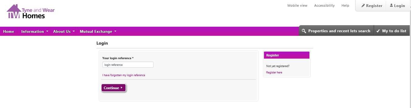 How to Log In - southtynesidehomesearch.org.uk
